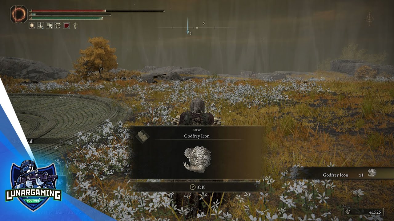 How To Get The Legendary Godfrey Icon Talisman Elden Ring - YouTube