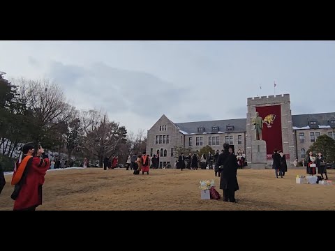 고려대학교 학위수여식(졸업식)1 Graduation Ceremony at Korea University 20240223 ...
