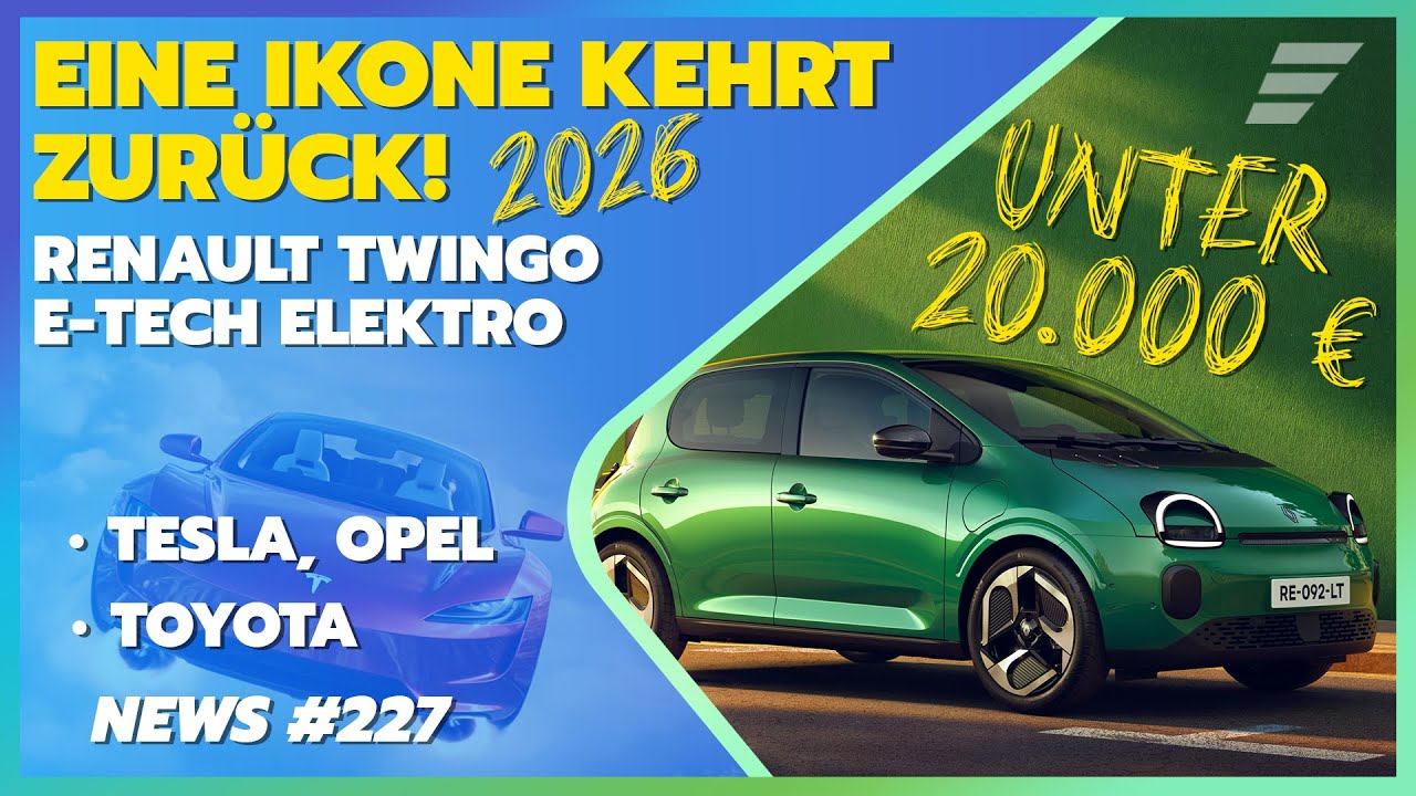 Neuer E-Twingo unter 20.000 € – Tesla fliegt & Opel senkt den Corsa ...