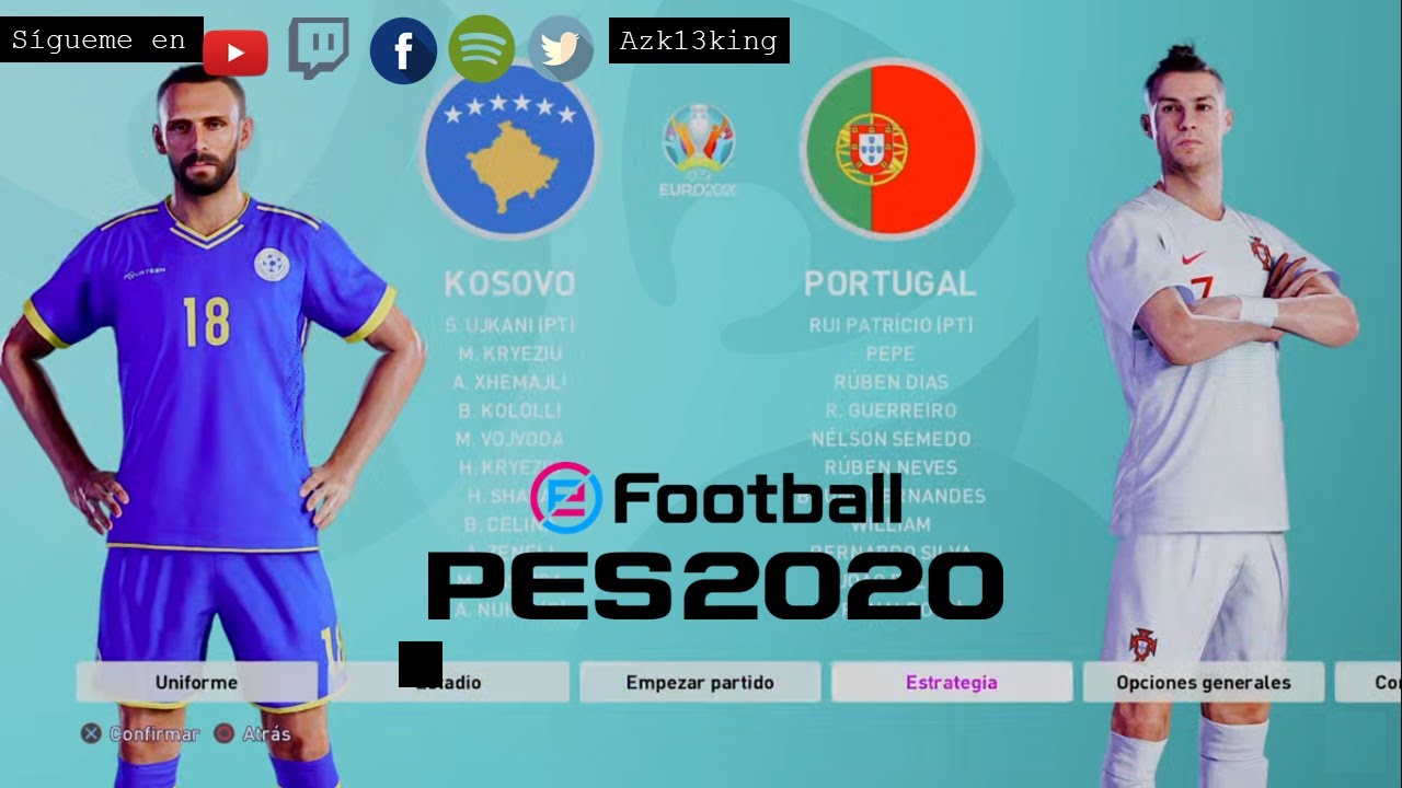 PES 2020 DLC 7.0 Todos los KITS Euro 2020 y ACTUALIZADOS !!!!!! 🚨🚨🚨🚨👀👀👀 ...