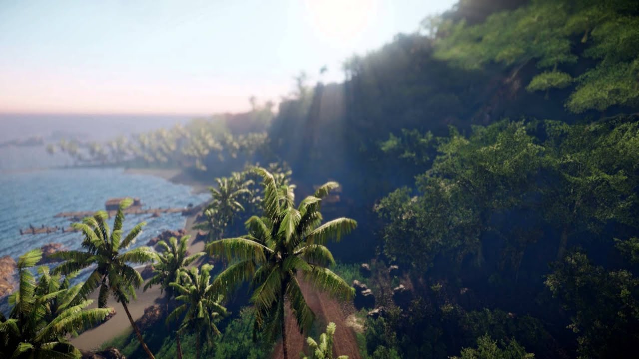 Crysis Island map Time of day test - YouTube