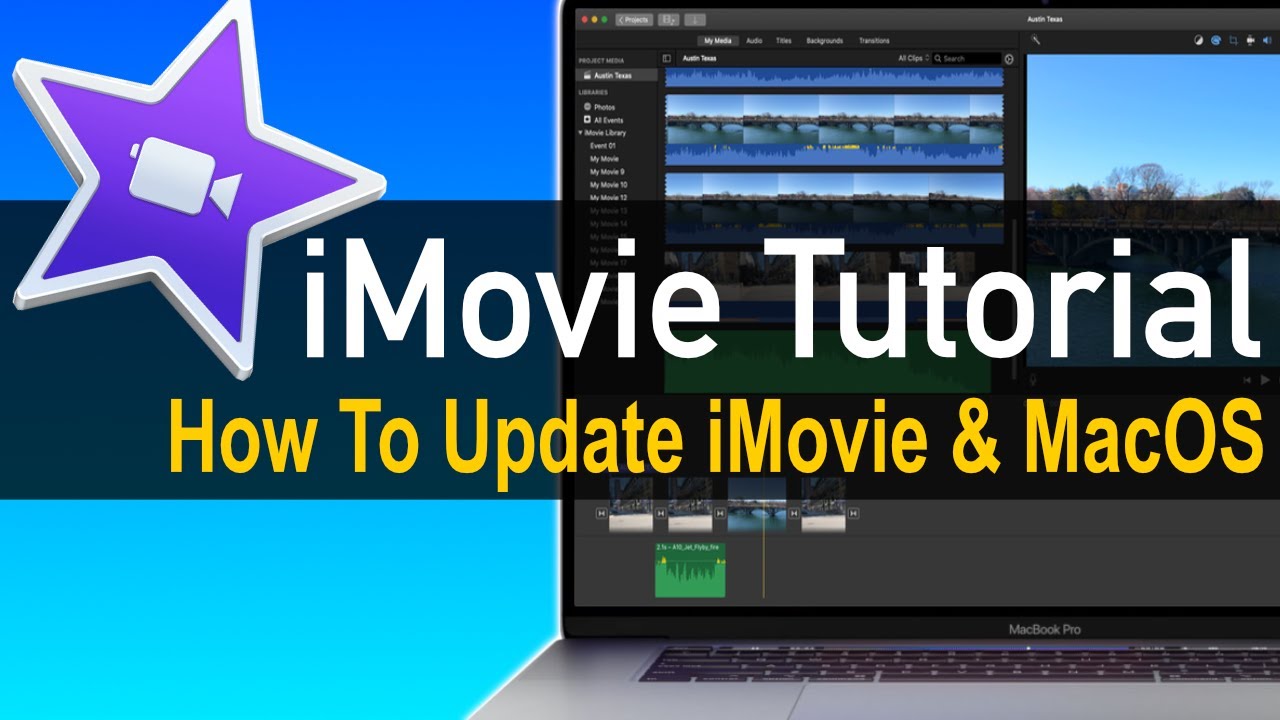 How To Update iMovie & MacOS Tutorial - YouTube