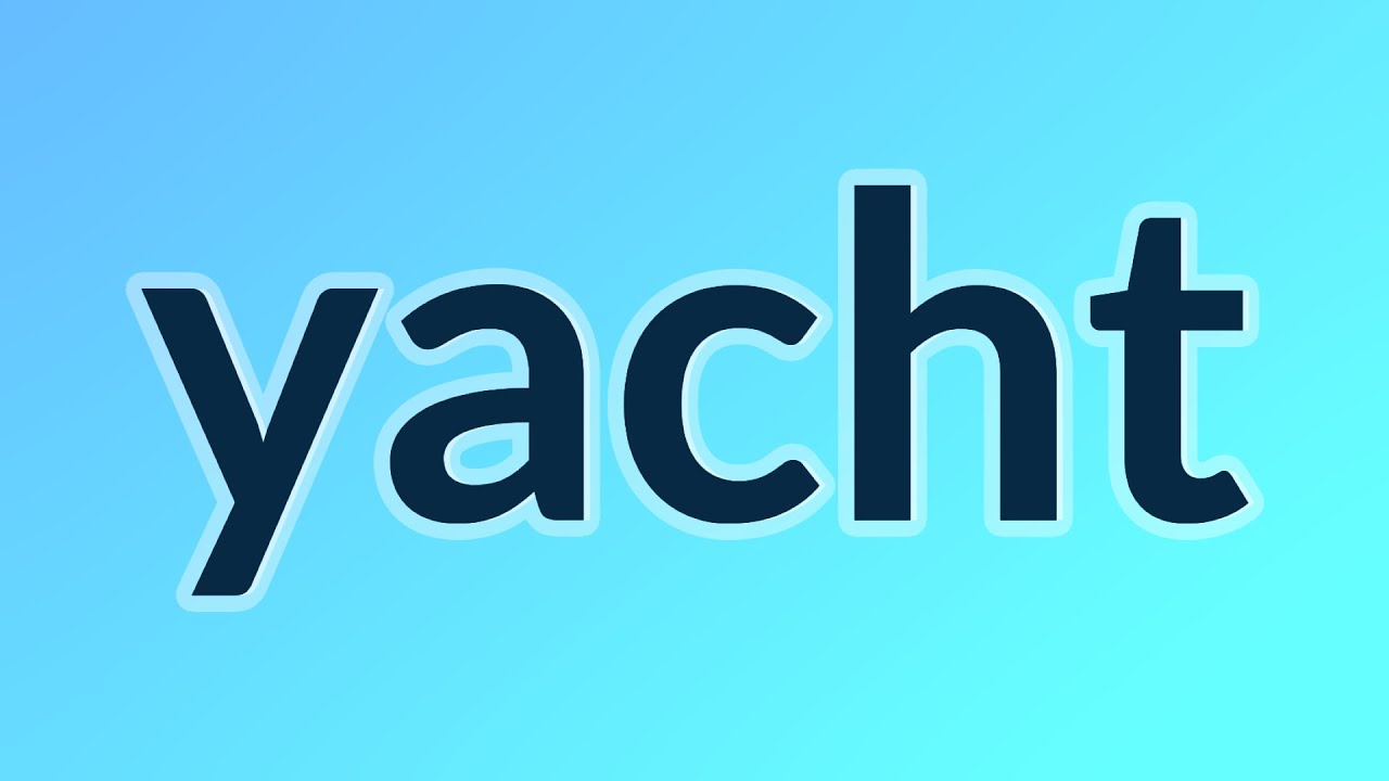 Yacht - 18 English Vocabulary Flashcards - YouTube