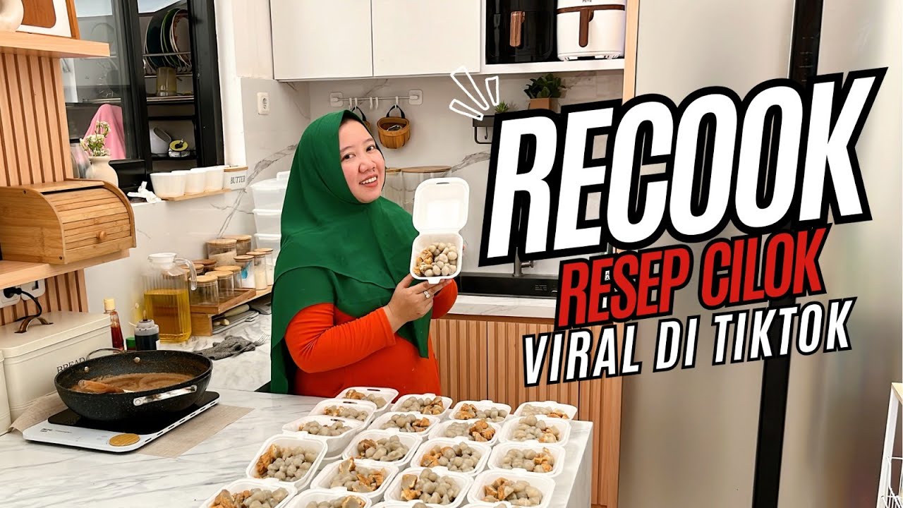 Recook Resep Cilok Viral di TikTok: Gampang Banget! kita bagiin - YouTube
