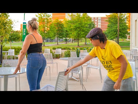 Chair Pulling Prank in Alabama!!!
