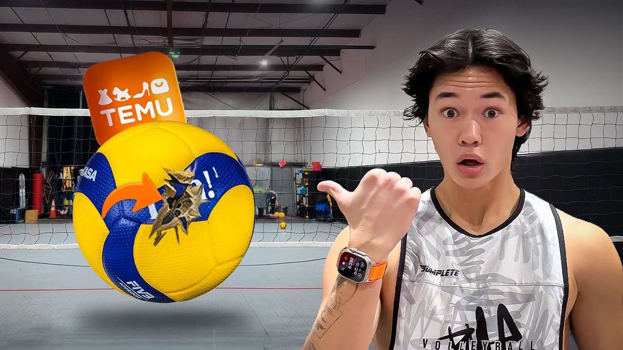 I Tested FAKE TEMU Volleyball Products - YouTube