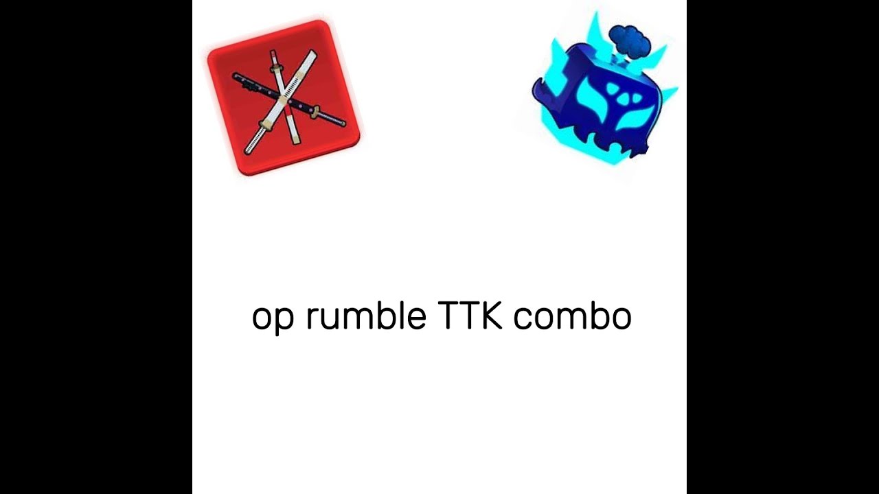 (mini TTK and rumble combo) pt.1 TTk + rumble + god human ) combo in ...