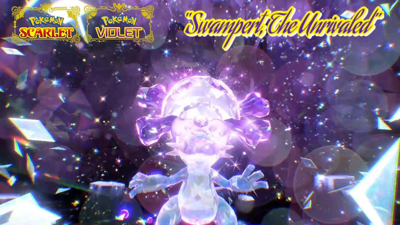 Pokémon Scarlet & Violet: “Swampert, The Unrivaled” 7* Poison Tera Raid ...