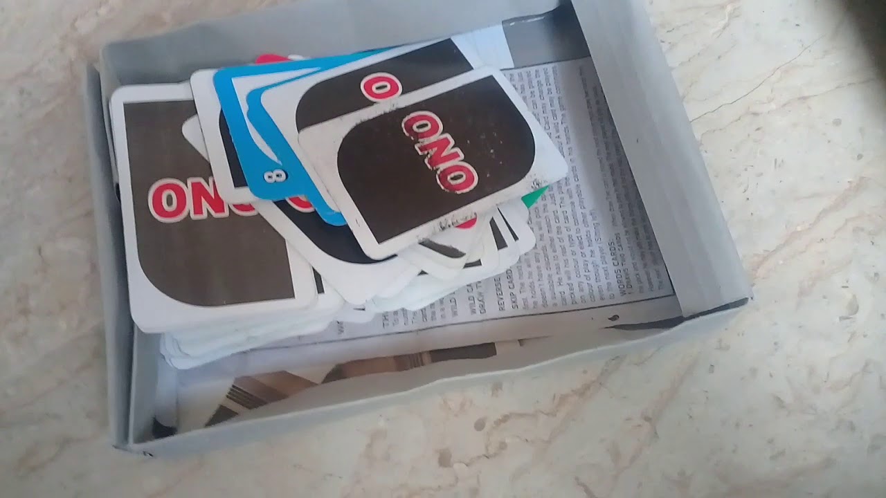 My fake uno - YouTube