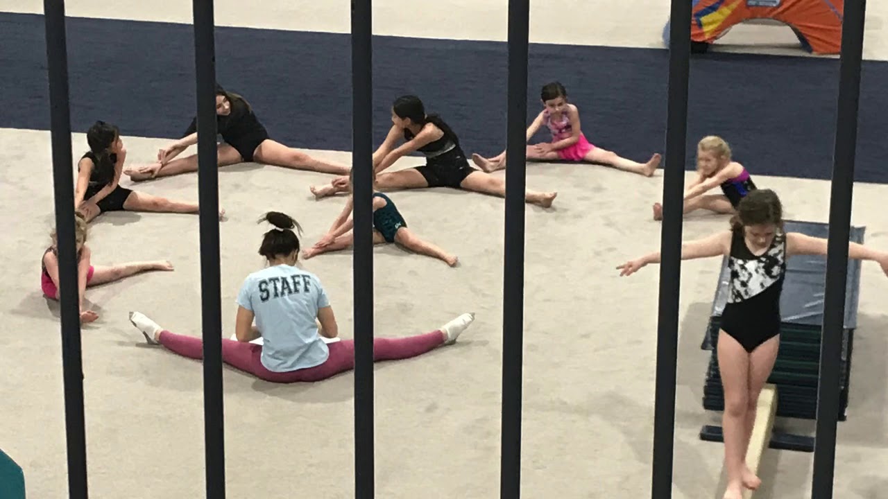 Chloe’s first gymnastics - YouTube