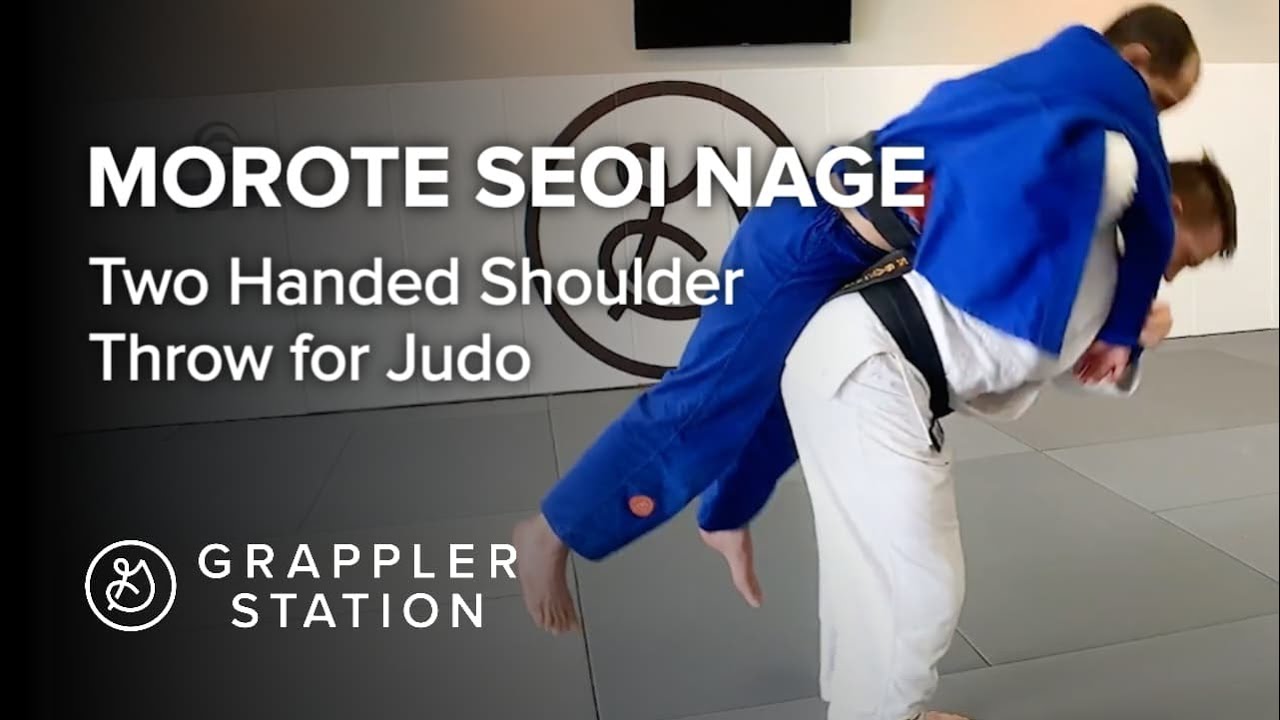 Morote Seoi Nage - Two Handed Shoulder Throw - YouTube
