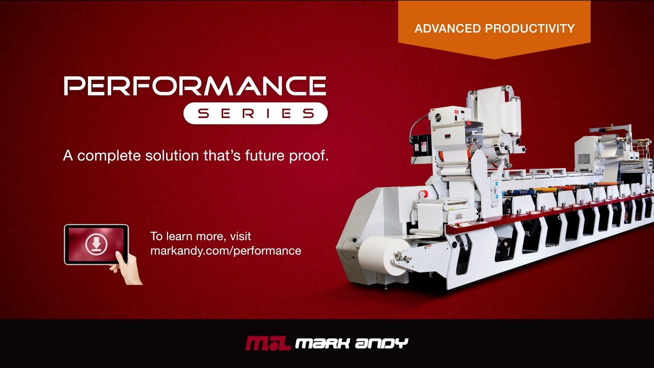 The Technically Superior Performance Series by Mark Andy - YouTube