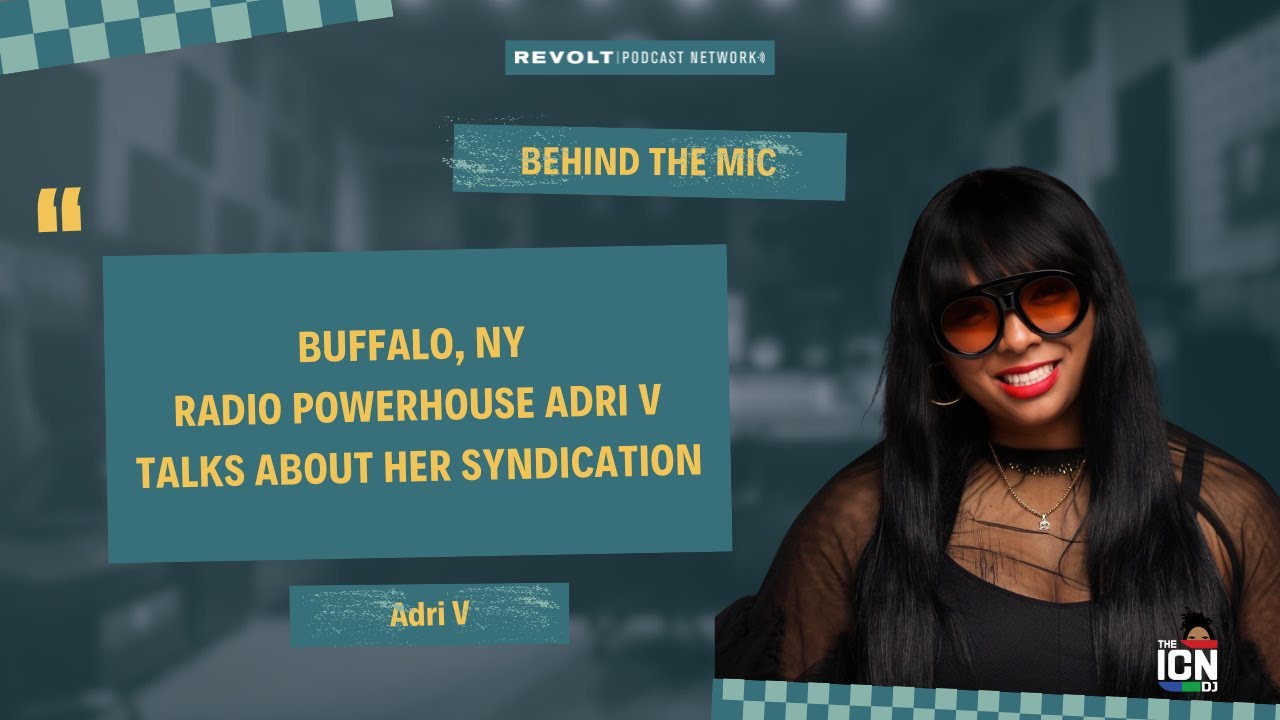 Buffalo, NY radio powerhouse Adri V talks about her syndication - YouTube
