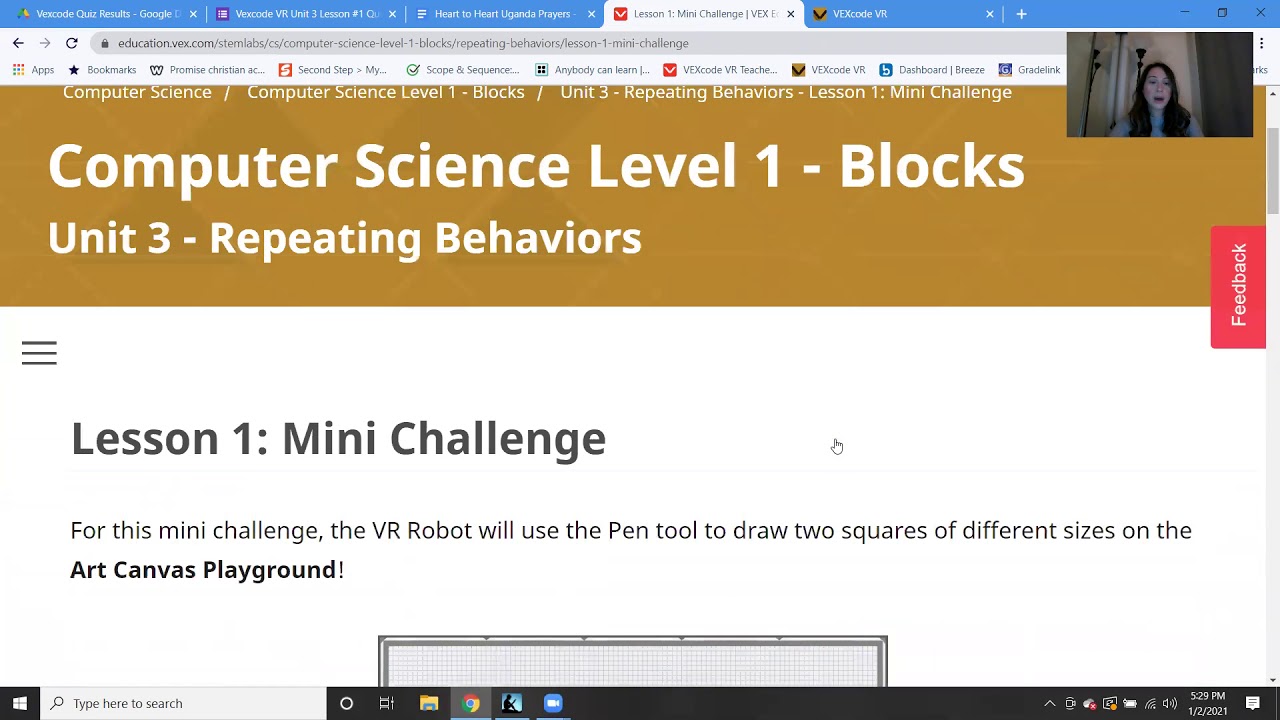 8th Grade Robotics Class Week #17 (Jan 2021) - YouTube