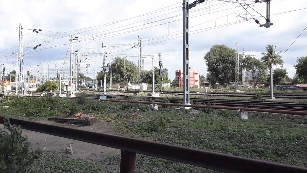 Miraj Junction Full Electrical Complete & Goods Yard - YouTube