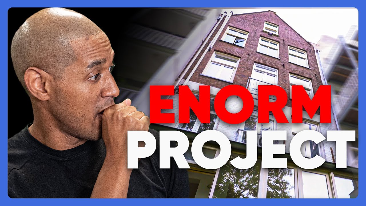 BELEGGER renoveert BOUWVAL in AMSTERDAM 🛠 - YouTube