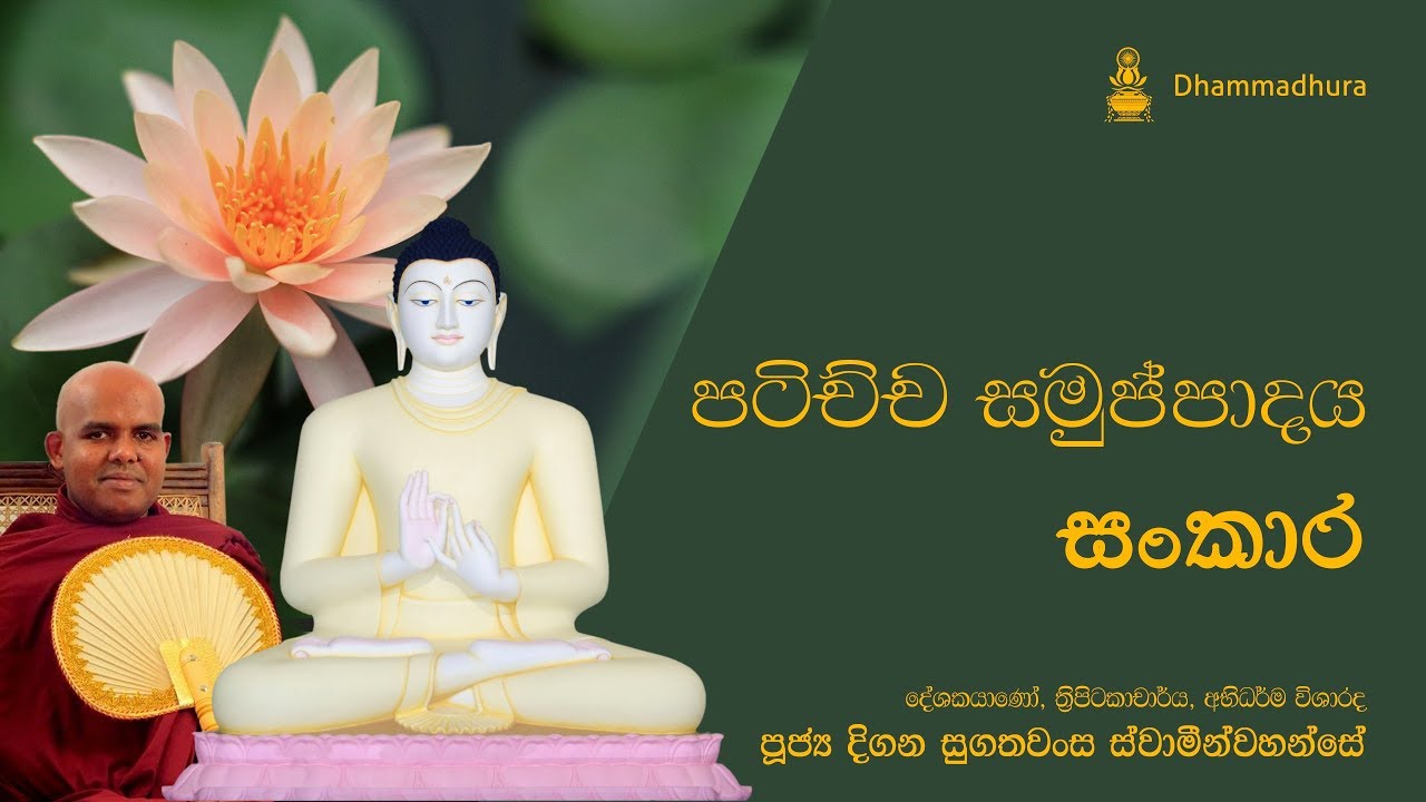 පටිච්ච සමුප්පාදය සංකාර - Patichcha Samuppadaya sankara | Ven Digana ...