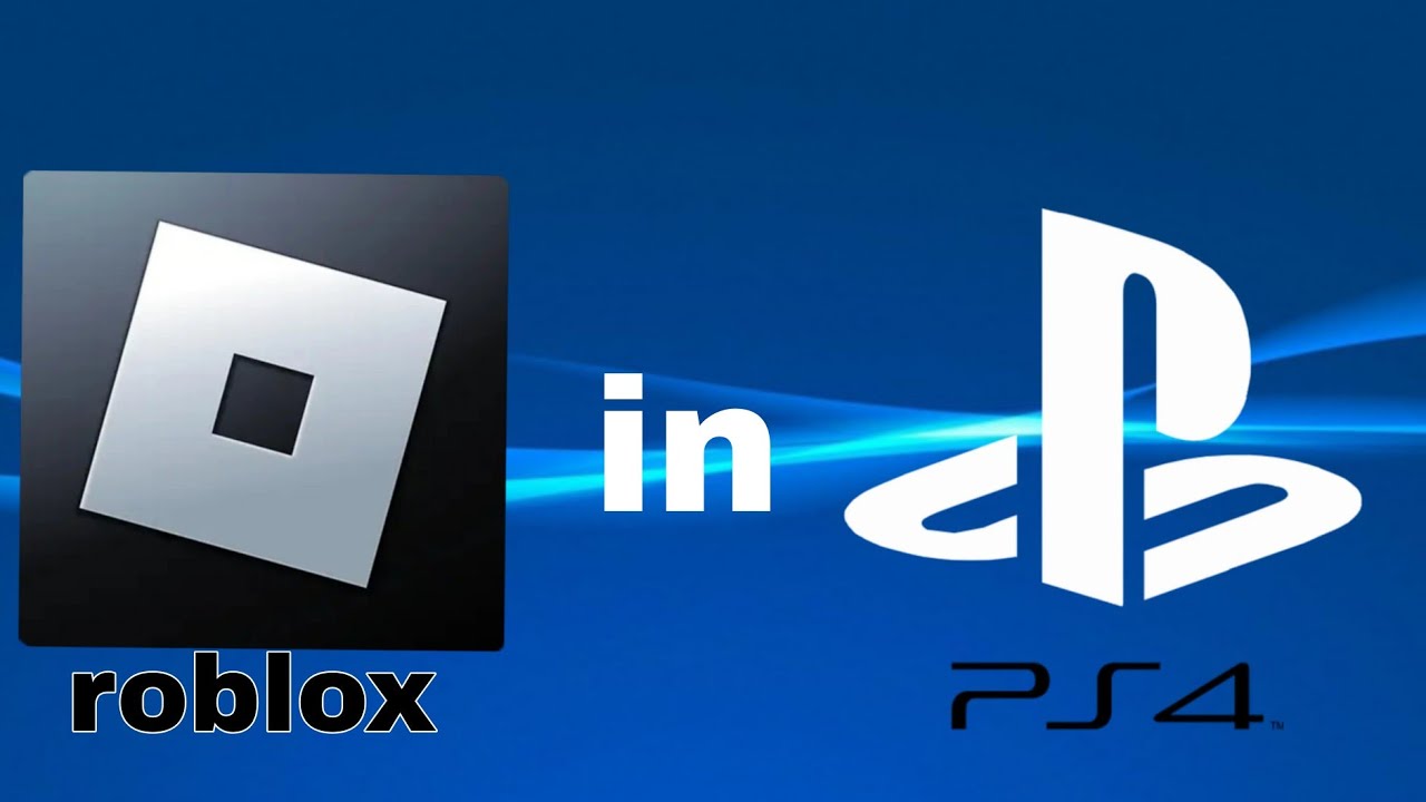 Playing Roblox in PS4 - YouTube