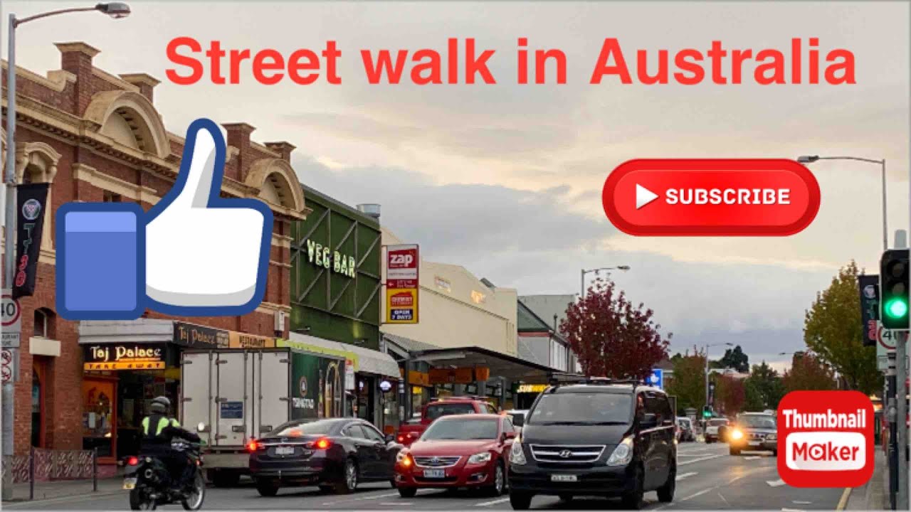 Street walk- Hobart, Australia| Explore Hobart-Elizabeth street # ...
