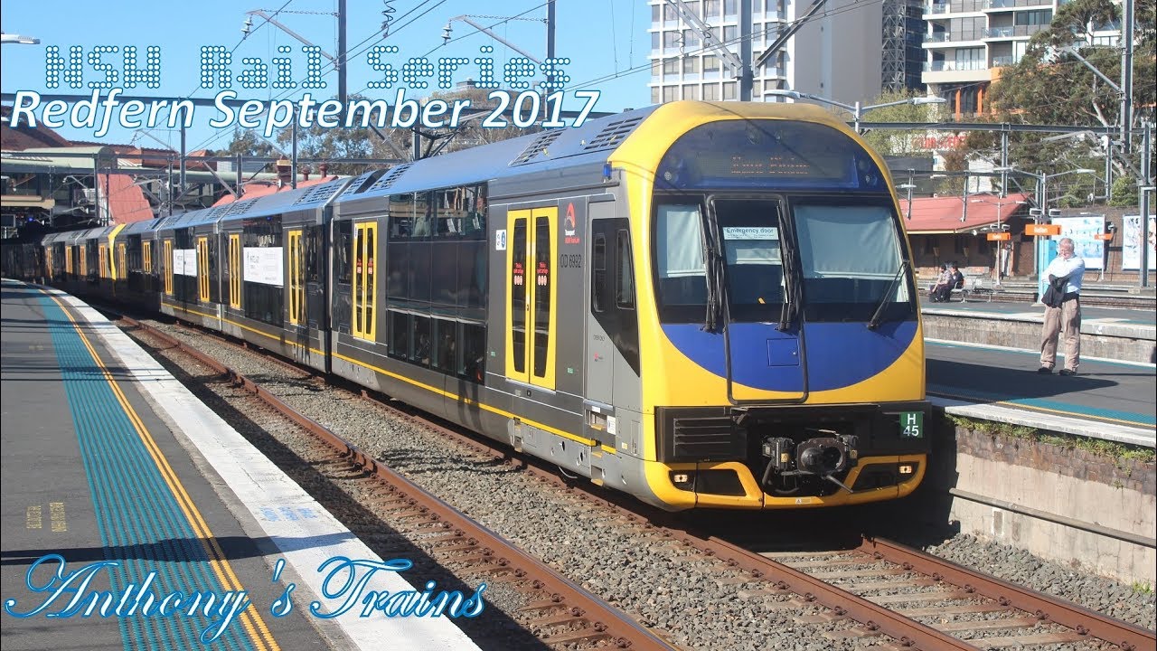 NSW Rail Series; Redfern September 2017 - YouTube
