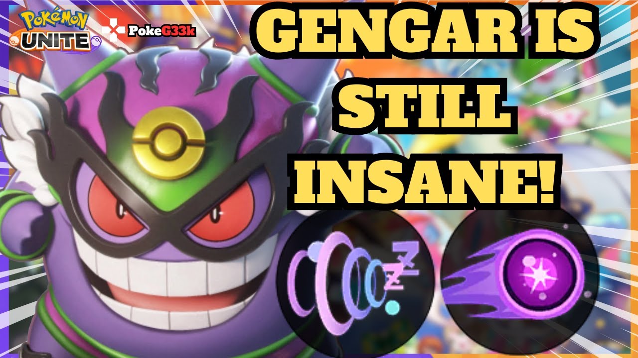 This DREAM EATER GENGAR BUILD Is Still INSANELY GOOD｜Pokémon Unite ...