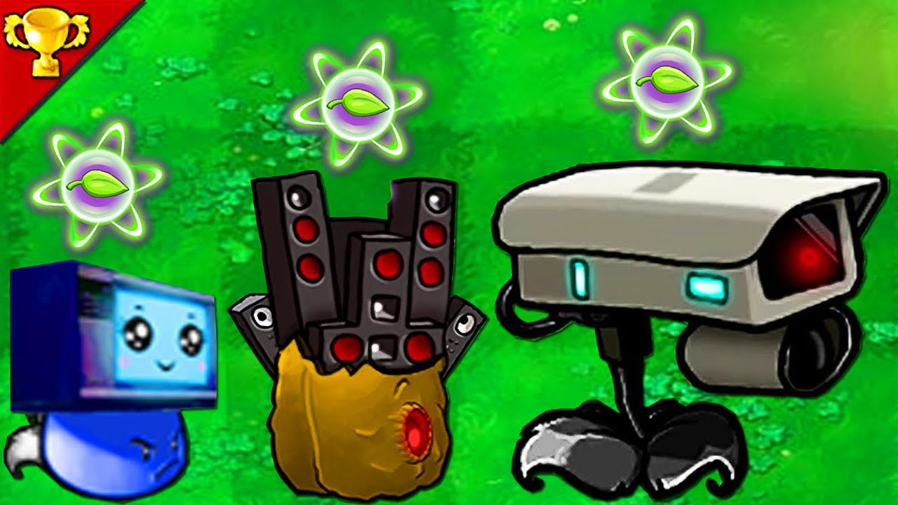 Plants Vs Zombies : TV Man Vs Titan Speakerman Vs Cameraman GamePlay ...