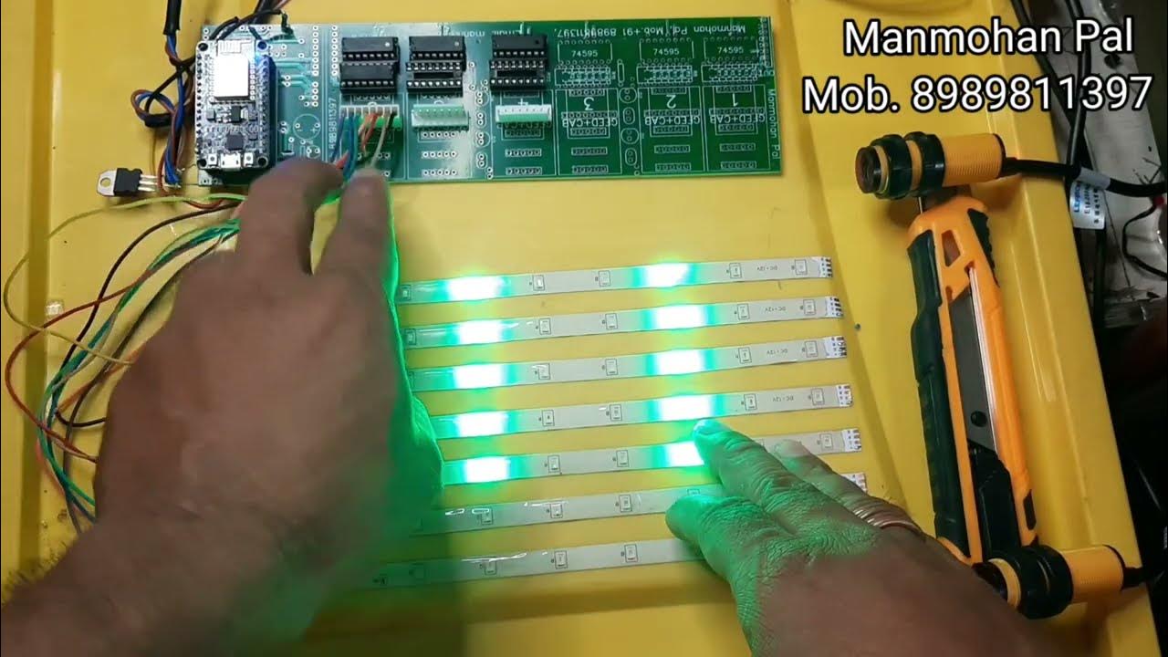Automatic Staircase Lights by Manmohan Pal - YouTube