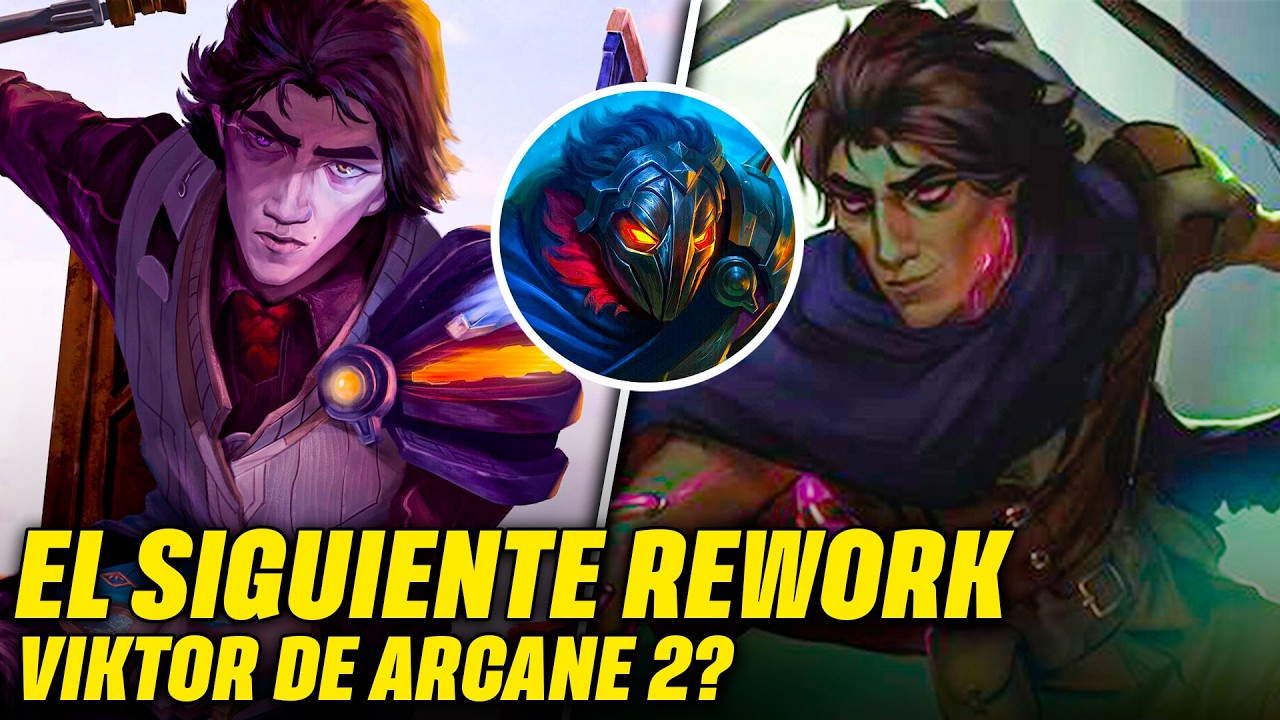 Este es el NUEVO REWORK de League of Legends / Viktor de Arcane 2 - YouTube