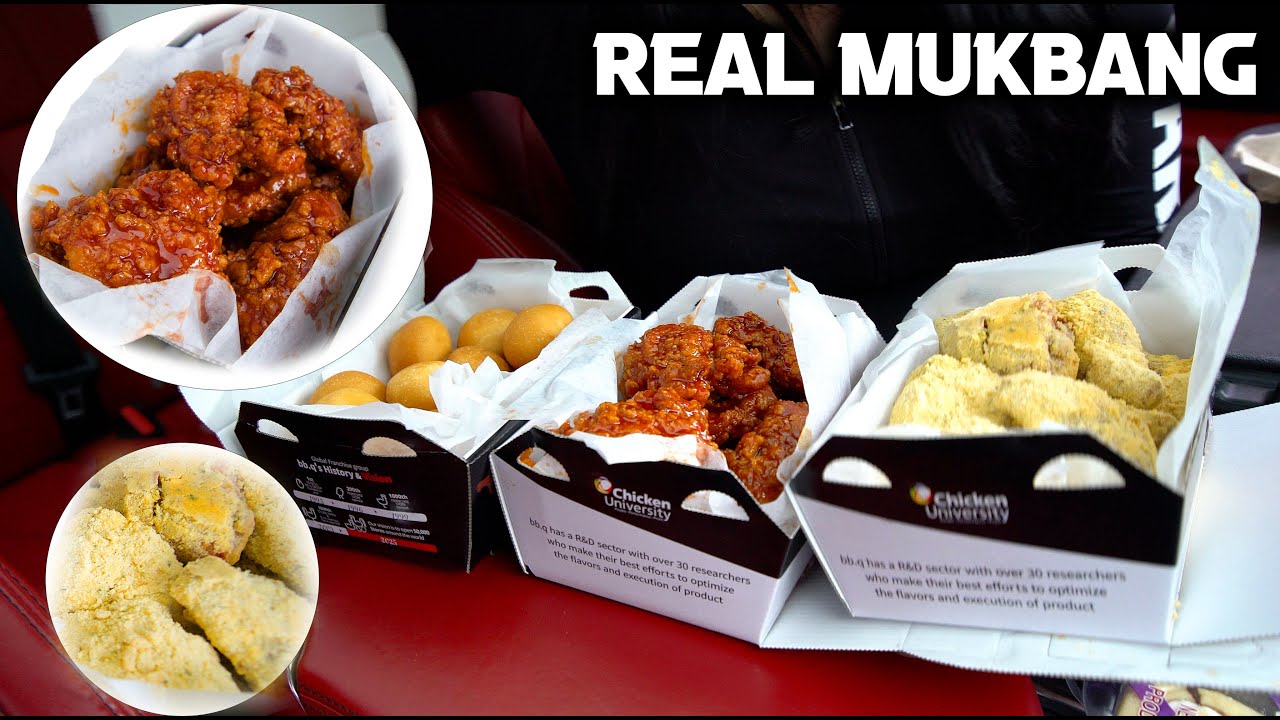 NEW REAL MUKBANG CRISPY CHEESLING & SPICY FRIED CHICKEN, CHEESE BALLS ...