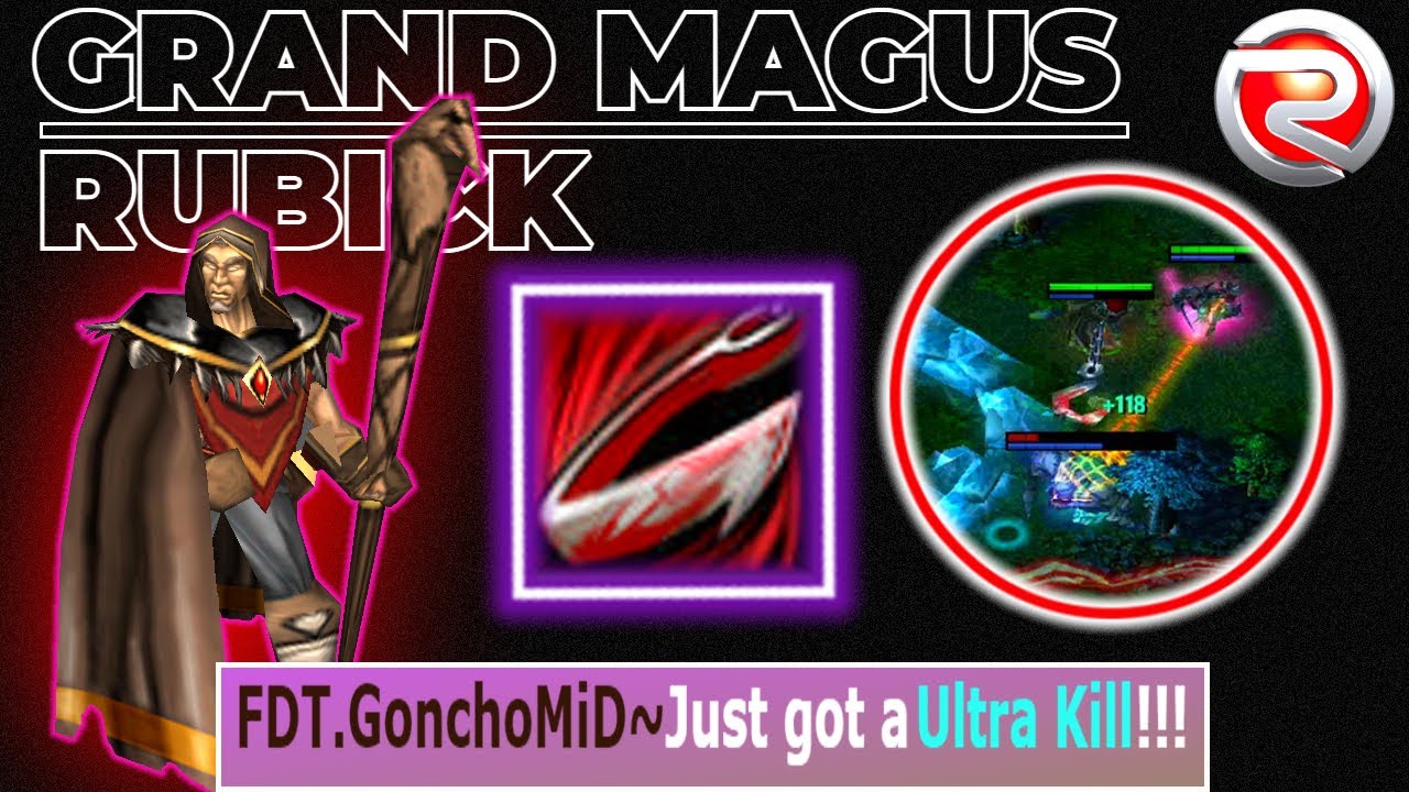 RUBICK DOTA 1 MID ROBO EL HOOK DEL PUDGE Y SALE ULTRAKILL :v | REPLAY ...