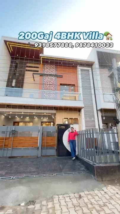 200Gaj 4BHK Villa🏡for Sale📍near Chandigarh📞9318577888, 9878410033|| Demand: 2.50CR(negotiable ...