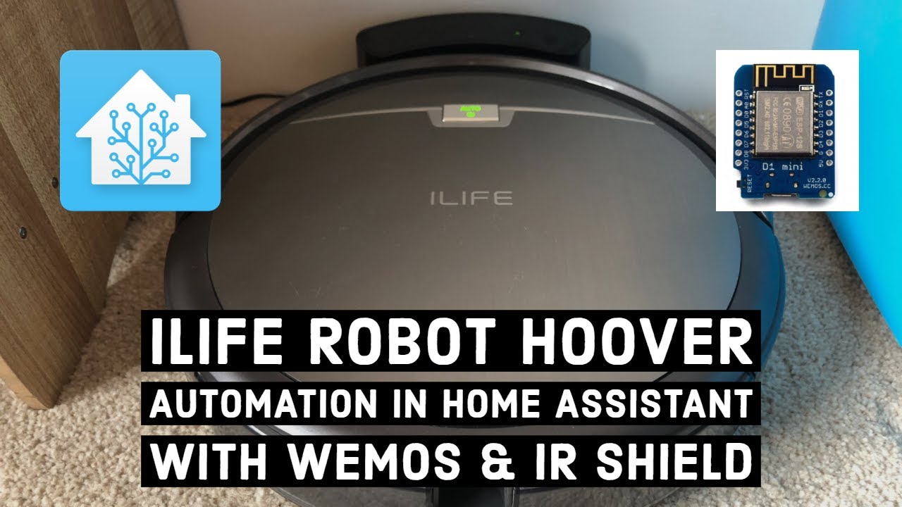 iLife Robot Hoover Automation in Home Assistant with Wemos & IR Shield ...
