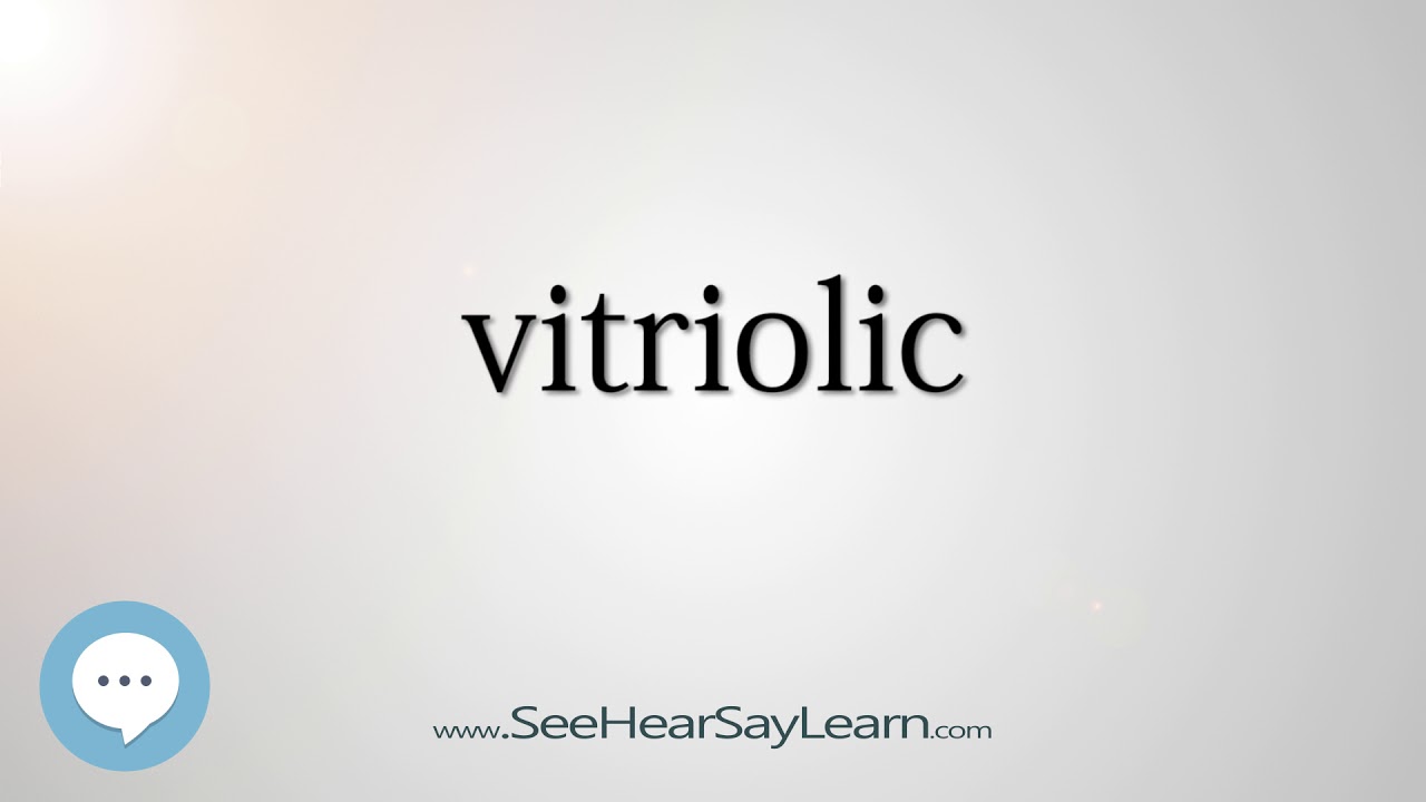 vitriolic 330 Hard English Words with Definitions SeeHearSayLearn 🔊 ...