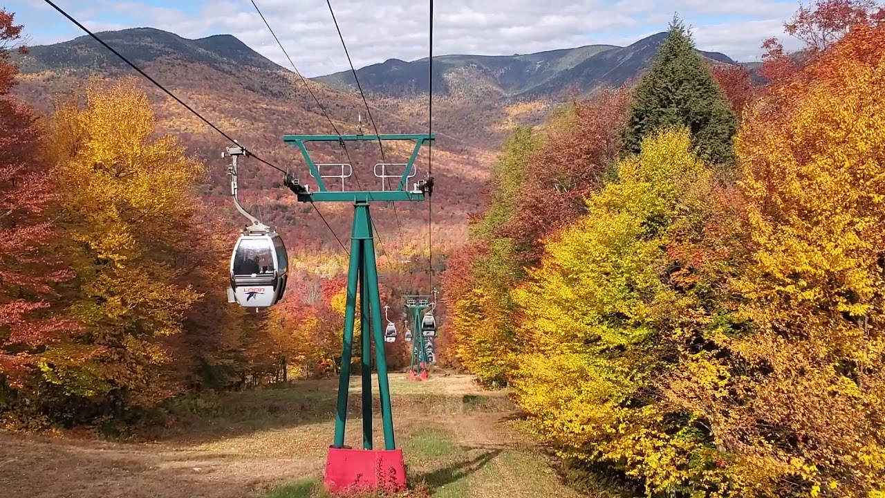 Gondola (Down) [Fall] - Loon Mountain - YouTube