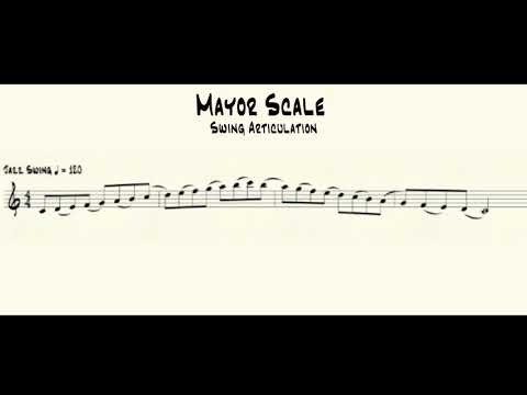 Jazz Improvisation || Lesson 1 - Intro || Major Scale - Swing ...