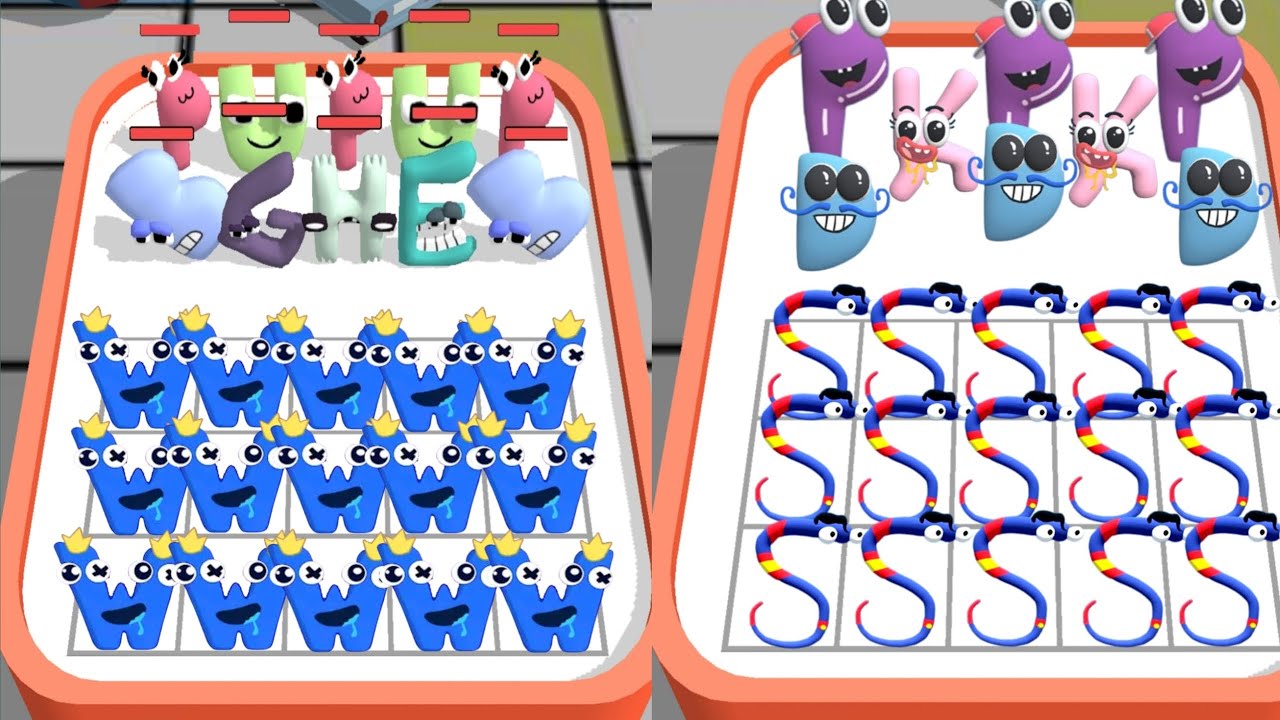 Alphabet Combine: Merge Master, Alphabetical ABCD, Merge Battle - YouTube