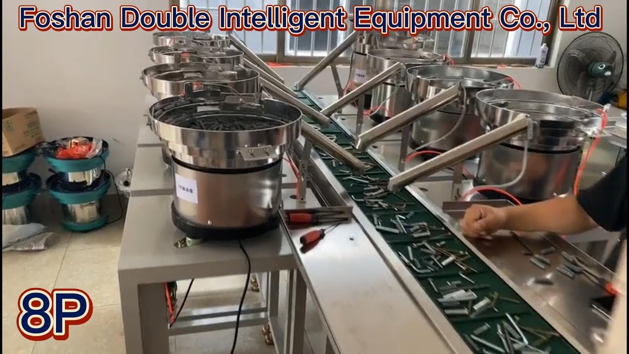 8P Automatic Nut Bolt Screw Counting Packing Machines - YouTube
