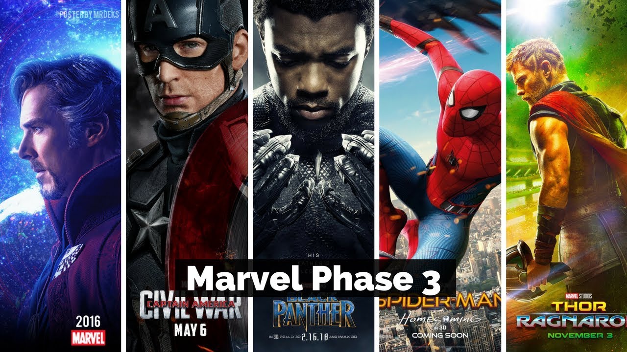 Marvel Phase 3 Movies Re-Watch - YouTube