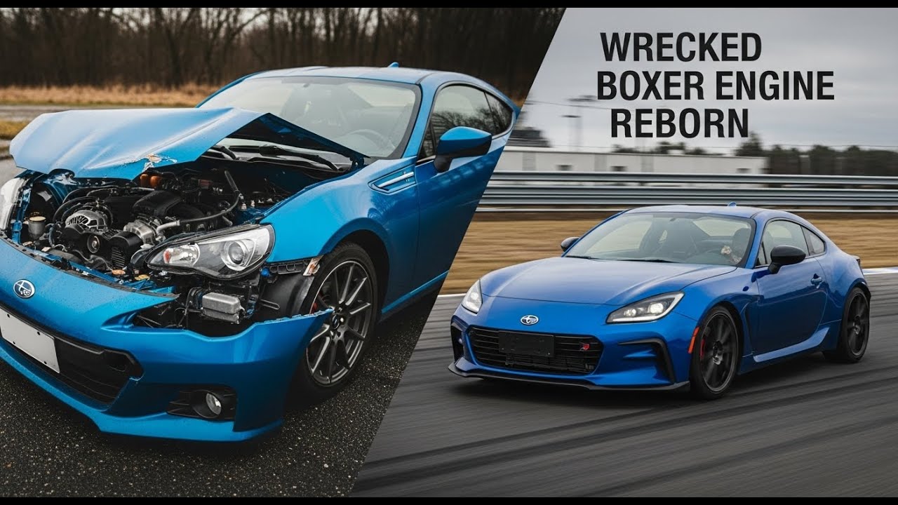 🚀 BOXER ENGINE REVIVAL: Complete Restoration and Upgrade of a Wrecked ...