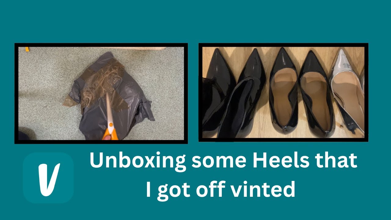 Unboxing some Heels that I have got Vinted. - YouTube