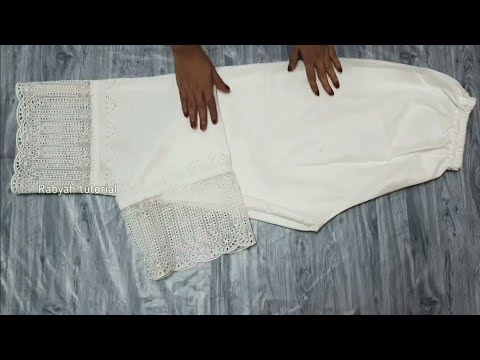 perfect plazzo ki cutting |trouser cutting snf stitching tutorial - YouTube