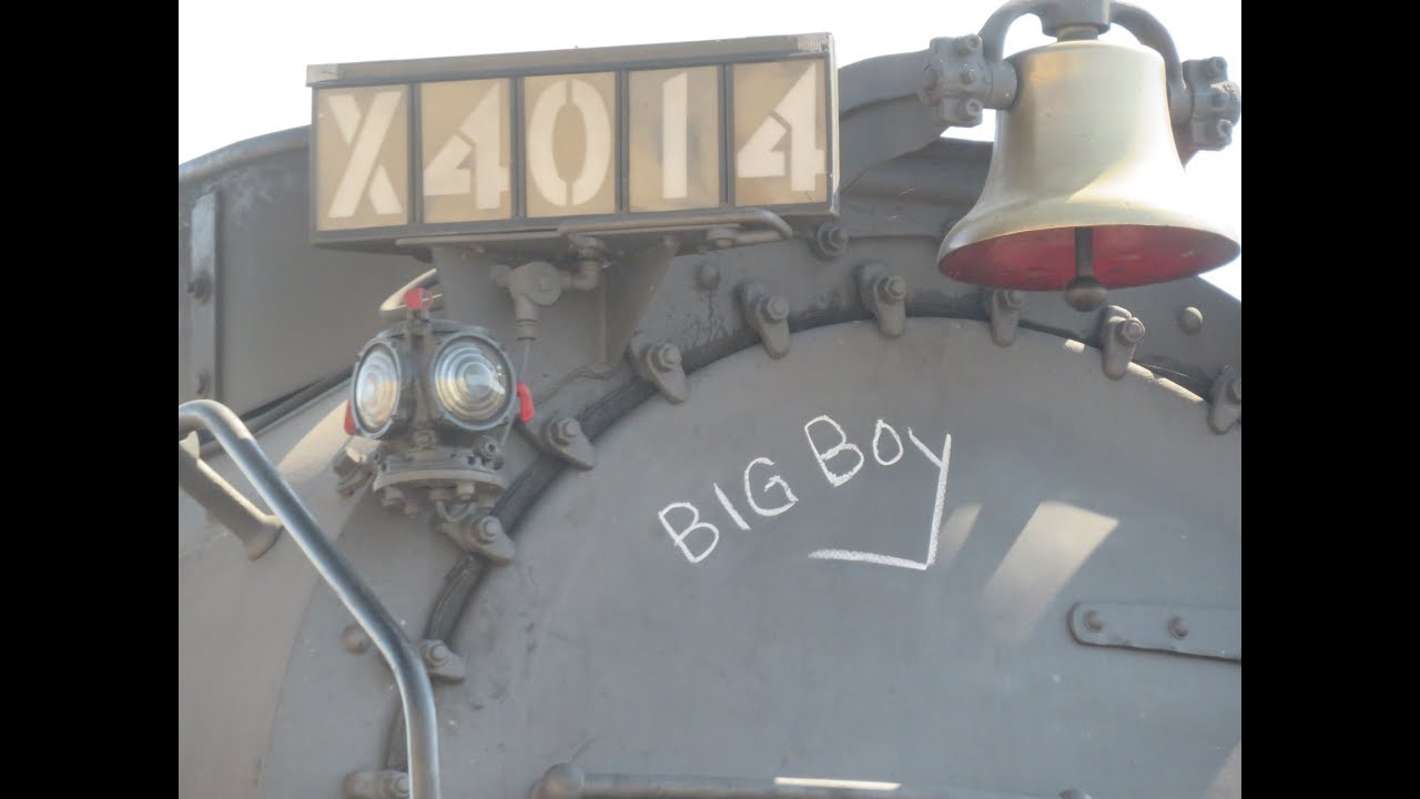Union Pacific X4014 "Big Boy" whistle - YouTube