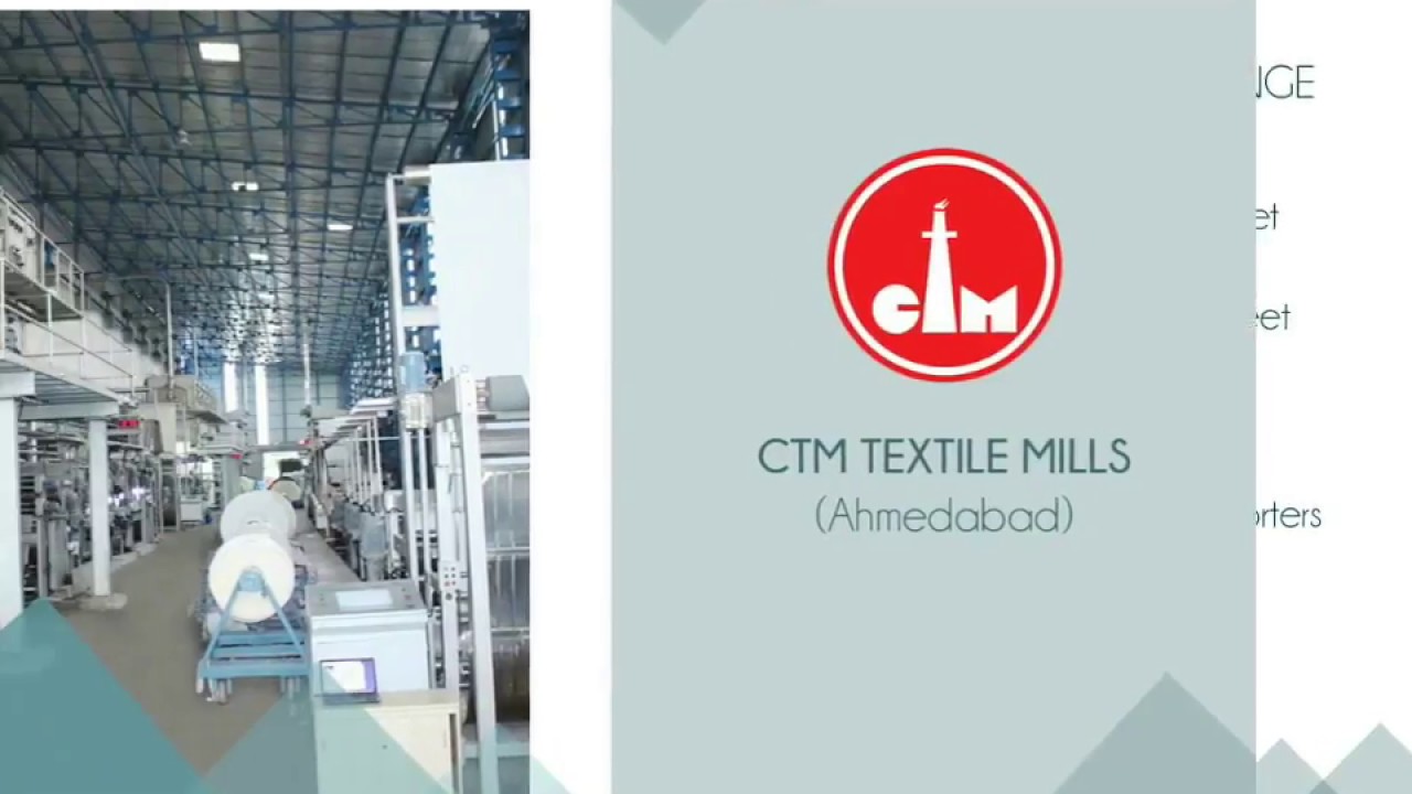 CTM Textile Mills - CTM Group - YouTube