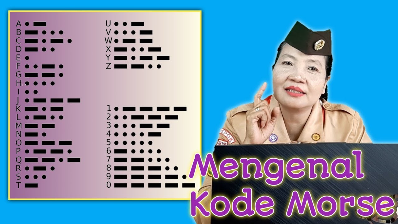 Belajar dan Mengenal Kode Morse Internasional - YouTube