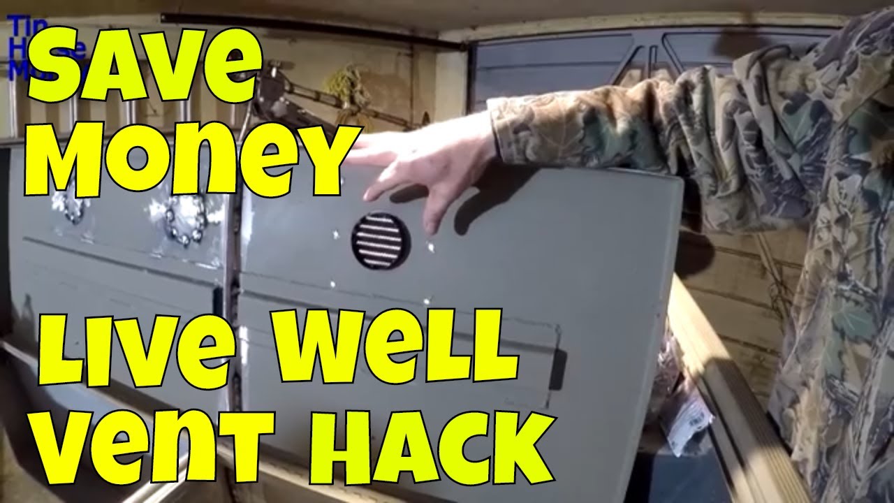 Livewell Vent Hack Save Money - YouTube