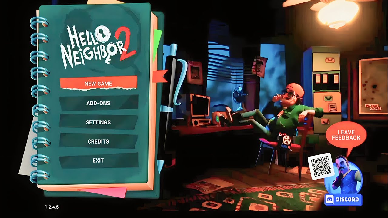 Hello Neighbor 2 New Main Menu (4K) | Hello Neighbor 2 - YouTube