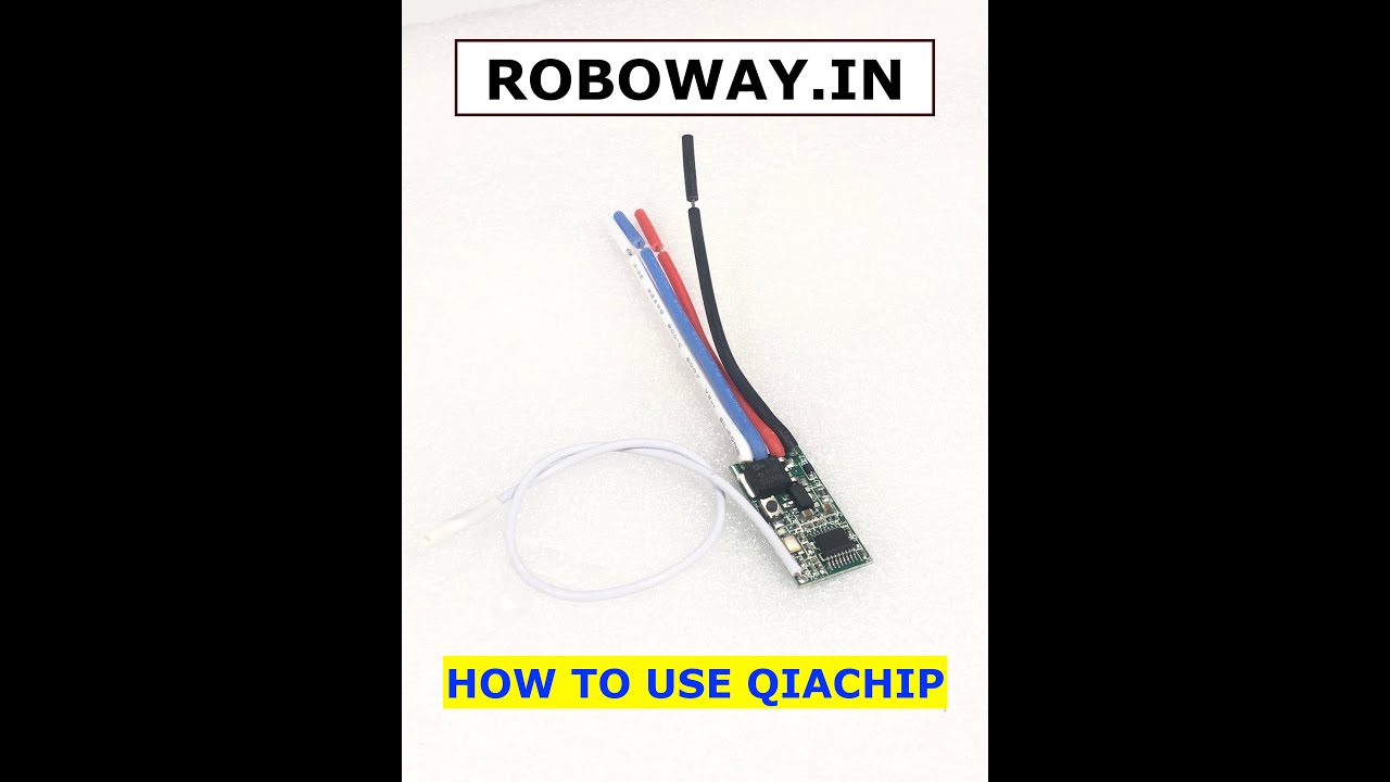 @roboway_in QIACHIP Wireless 433Mhz RF Module Receiver Remote Control ...
