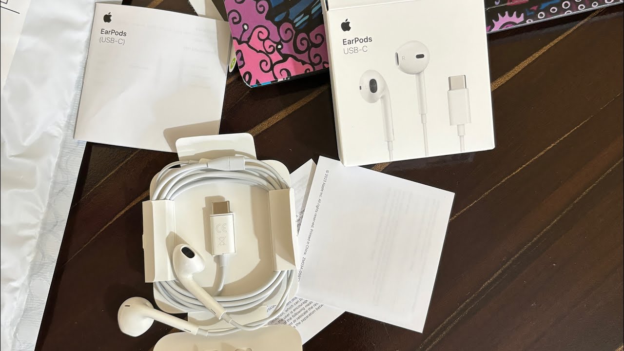 Apple EarPods Usb - C Unboxing Live Video Original Order From Apple ...