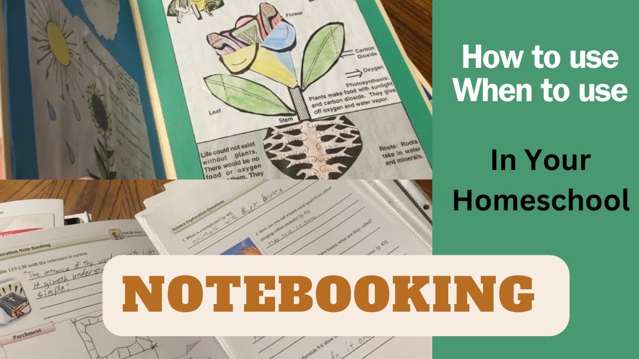 How we Have Used NOTEBOOKING in our HOMESCHOOL including lap books ...