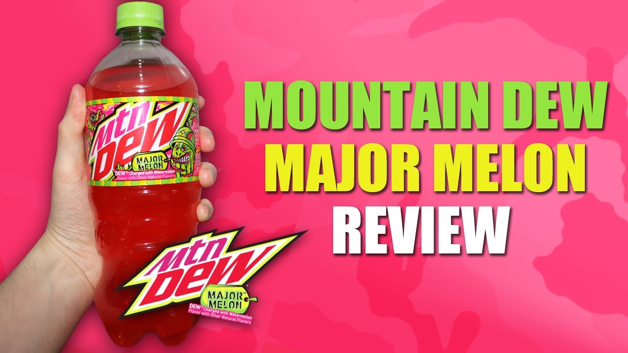 NEW Mountain Dew Major Melon REVIEW! - Arcade Warrior - YouTube